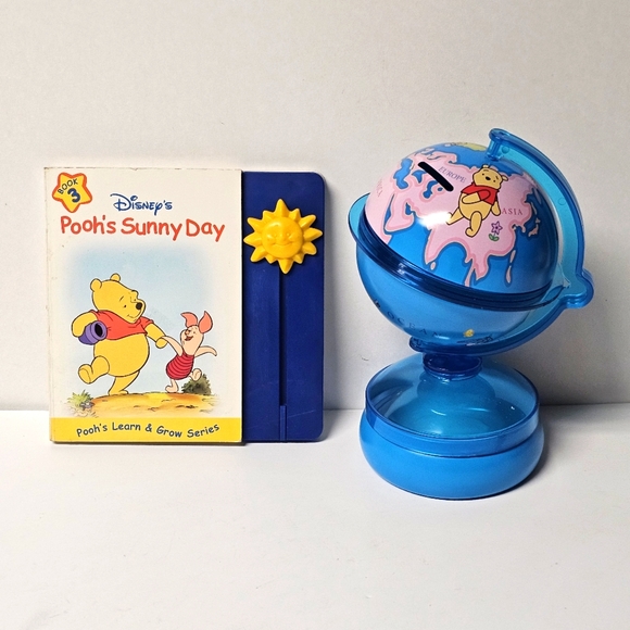 Disney | Toys | Disneys Winnie The Pooh Poohs Sunny Day Book And World ...